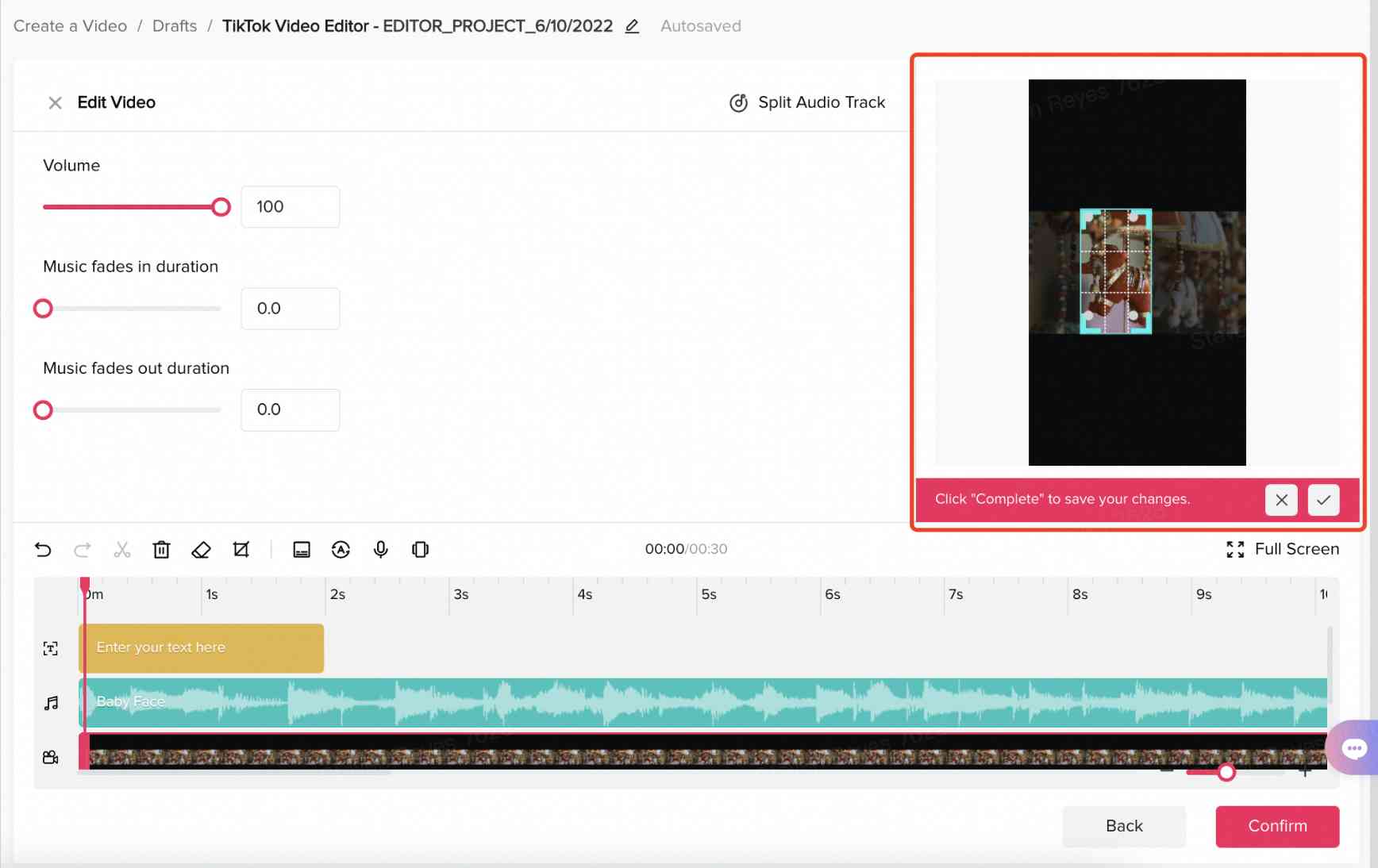 How to edit your assets in the TikTok Video Editor | TikTok Ads Manager
