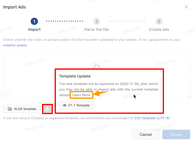 Update Bulk Import & Export Template | TikTok Ads Manager Update Bulk Import & Export Template | TikTok Ads Manager