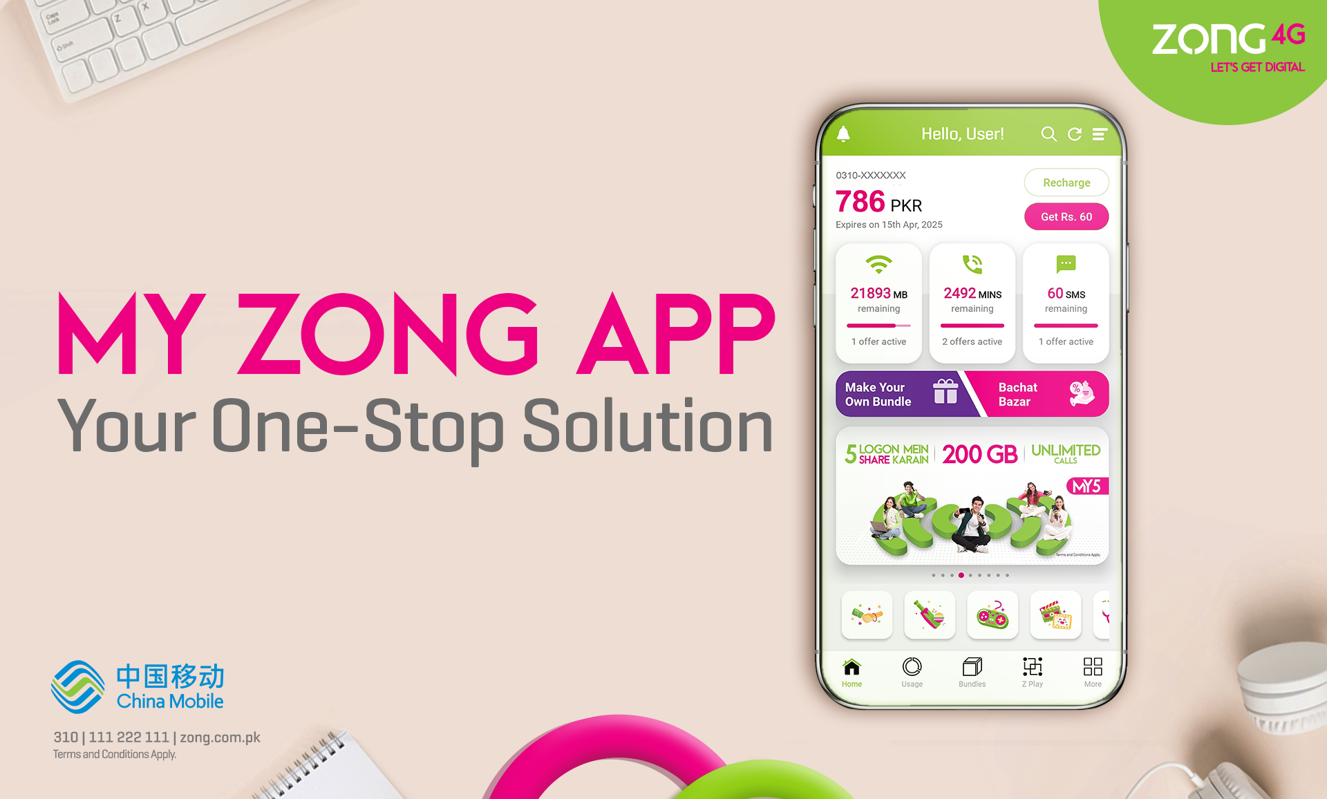 Zong App Install TikTok for Business Case Study